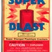 Handmade Super Blast Firecracker Label Metal Fridge Magnet 2.5 X 3.5 ...