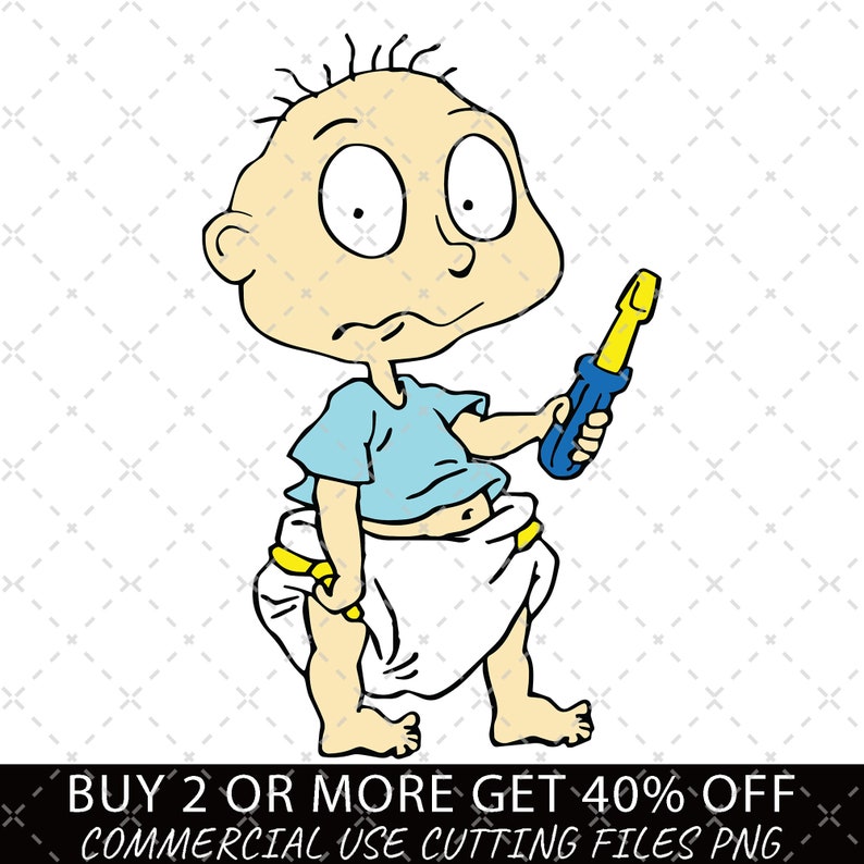 Melanin Afro American Rugrats Svg Layered Item, Clipart, Cricut ...