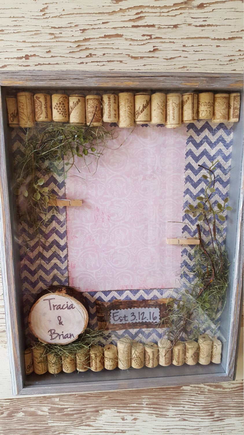 Shadow Box Frame- Custom Wedding Invitation Keepsake - Etsy