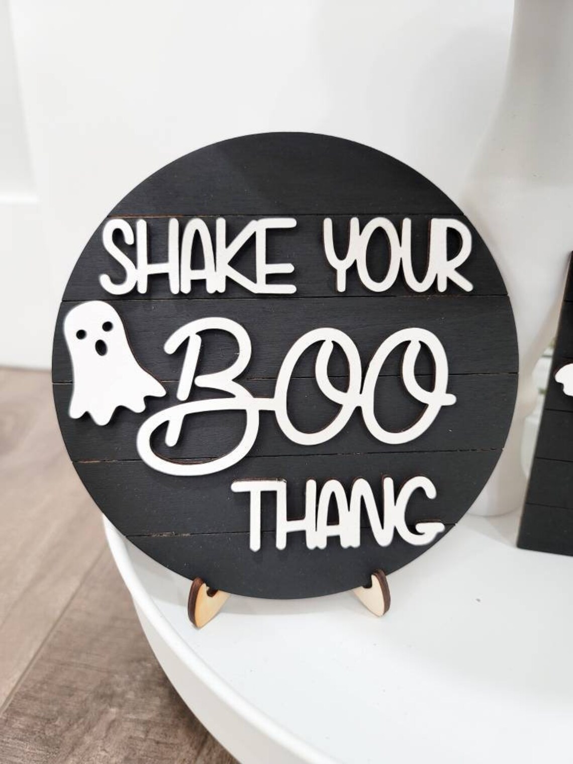 Boo Sheet Tier Tray Halloween Tier Tray Ghost Tier Tray - Etsy