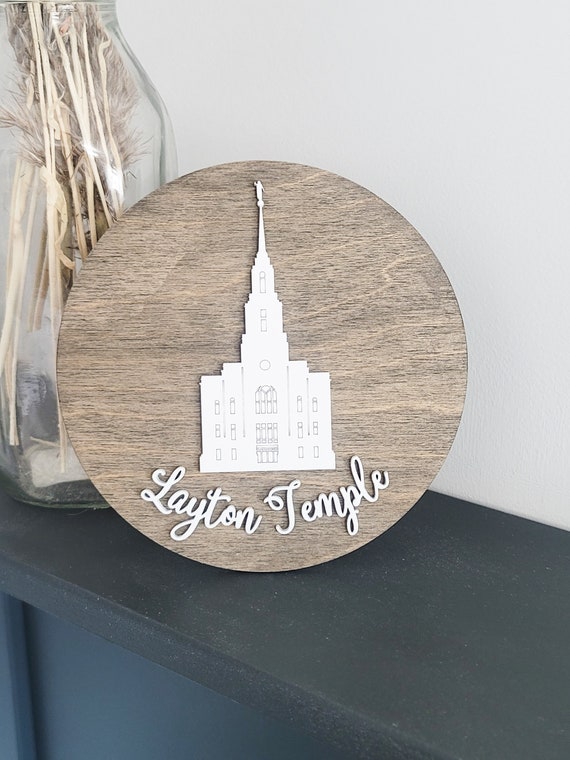 Temple Plaque Lds Temple Custom Gift Wedding Gift - Etsy