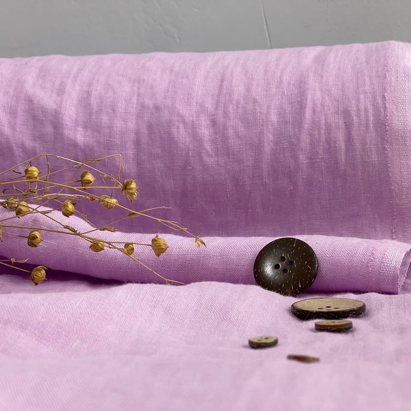 Purple Linen - Etsy
