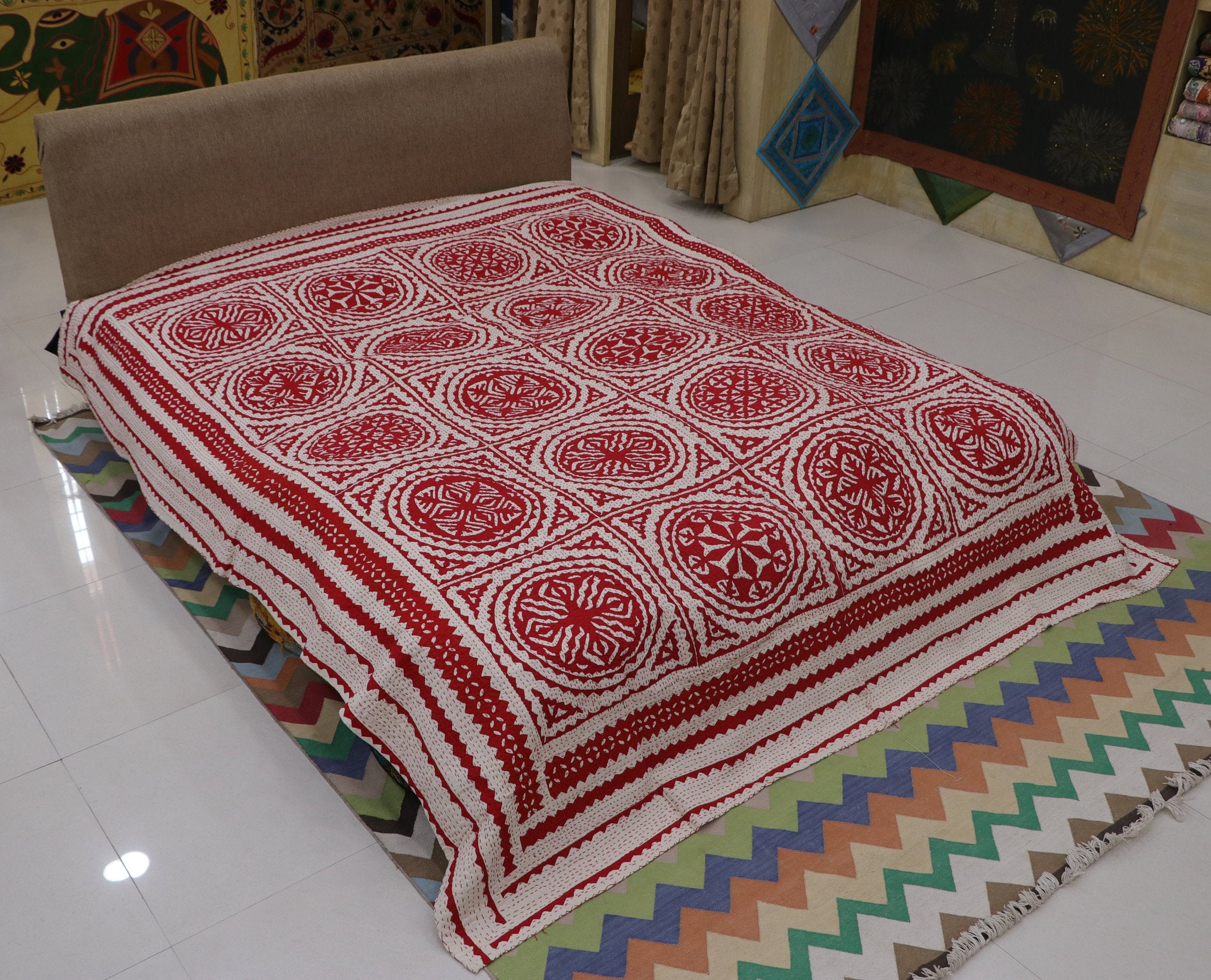 Bed Sheet Design Patchwork