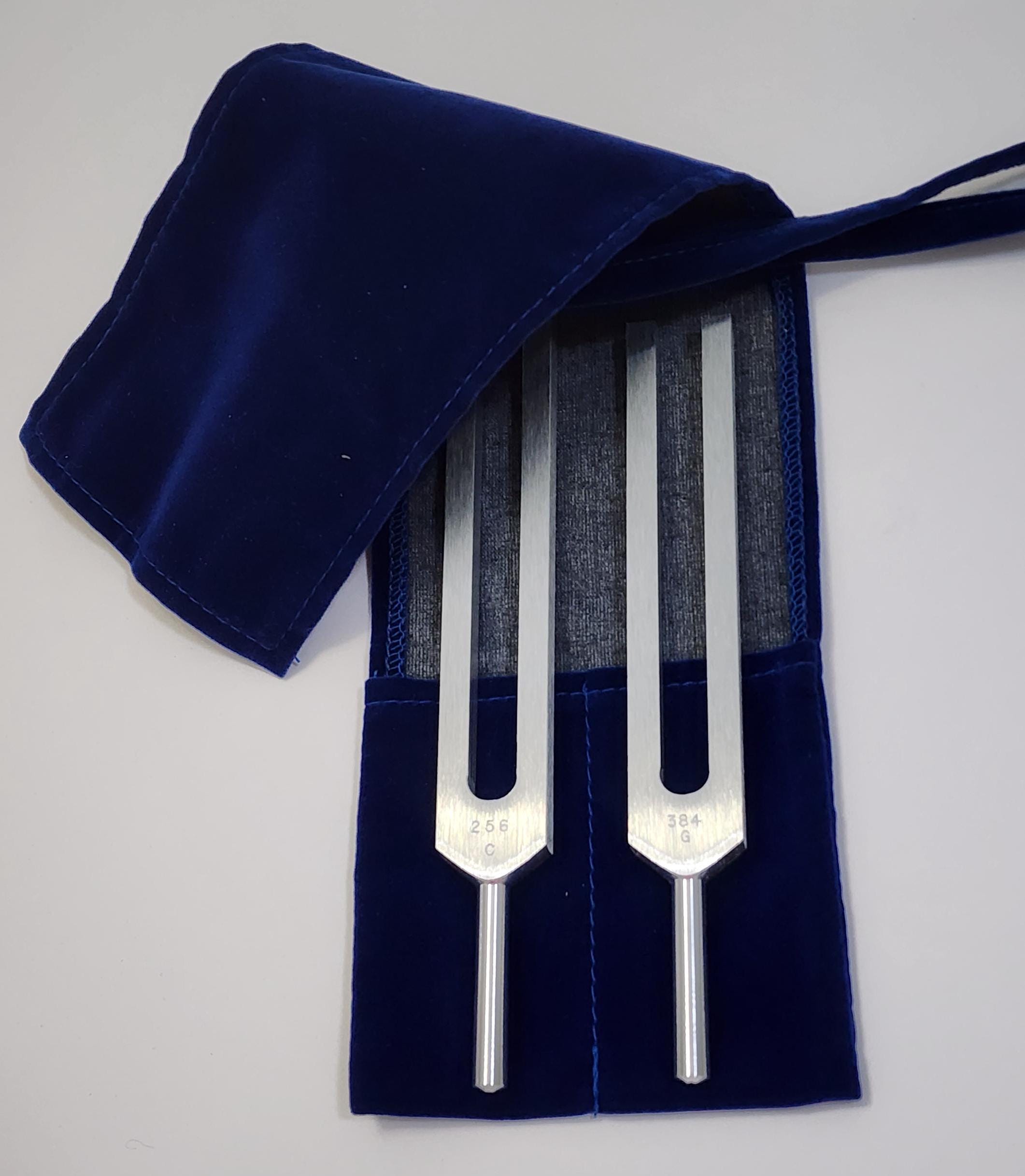 A Pair is Better! Tuning Forks C 256 Hz and G 384 Hz in Pouch - Etsy
