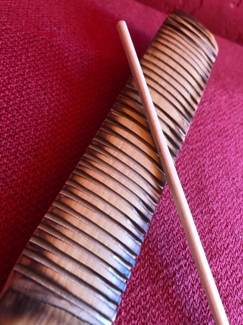 CHICAHUAZTLI - Azteca Scratcher Percussion - Etsy