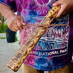 CHICAHUAZTLI - Azteca Scratcher Percussion - Etsy
