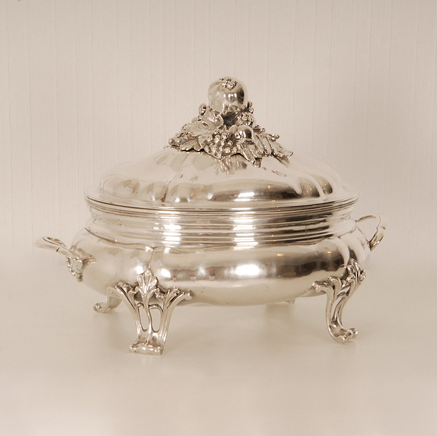 18th Century Sterling Silver Tureen Antique Tableware Rococo - Etsy