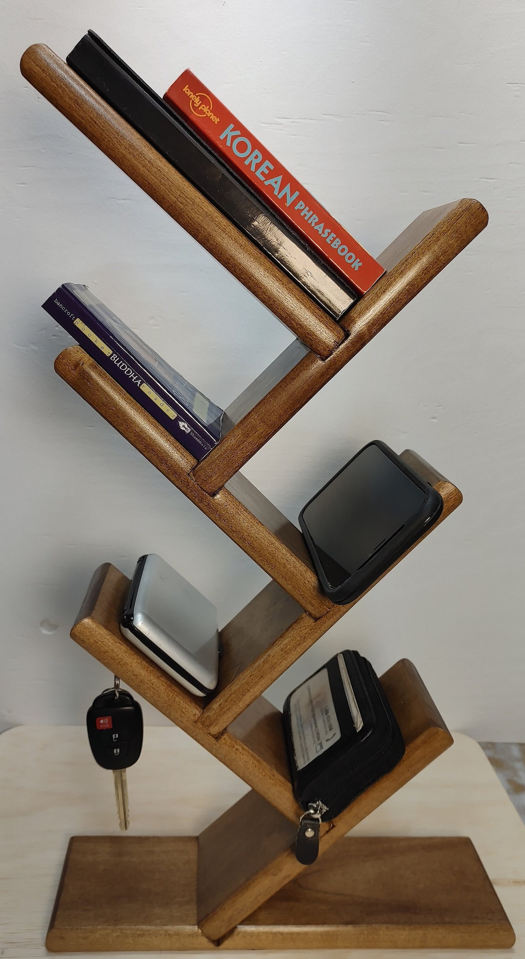 Mini Book Tree Shelf - Etsy