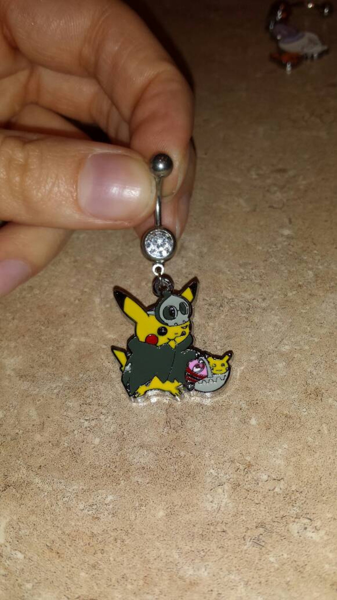 Pikachu Dressed as Duskull Belly Ring, Cosplay, Cosplay Pokemon ...