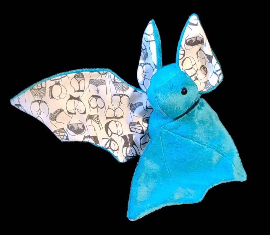Sassy Ass Bat, Butt Bat, Stuffed Animal, Bat, Bat Plushie, Plushie ...