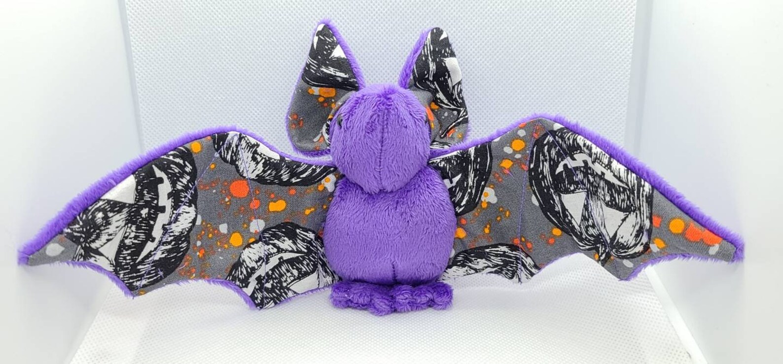 Halloween Bat, Pumpkin Bat, Purple, Halloween, Pumpkin, Bat, Adult ...