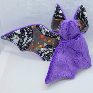 Halloween Bat, Pumpkin Bat, Purple, Halloween, Pumpkin, Bat, Adult ...