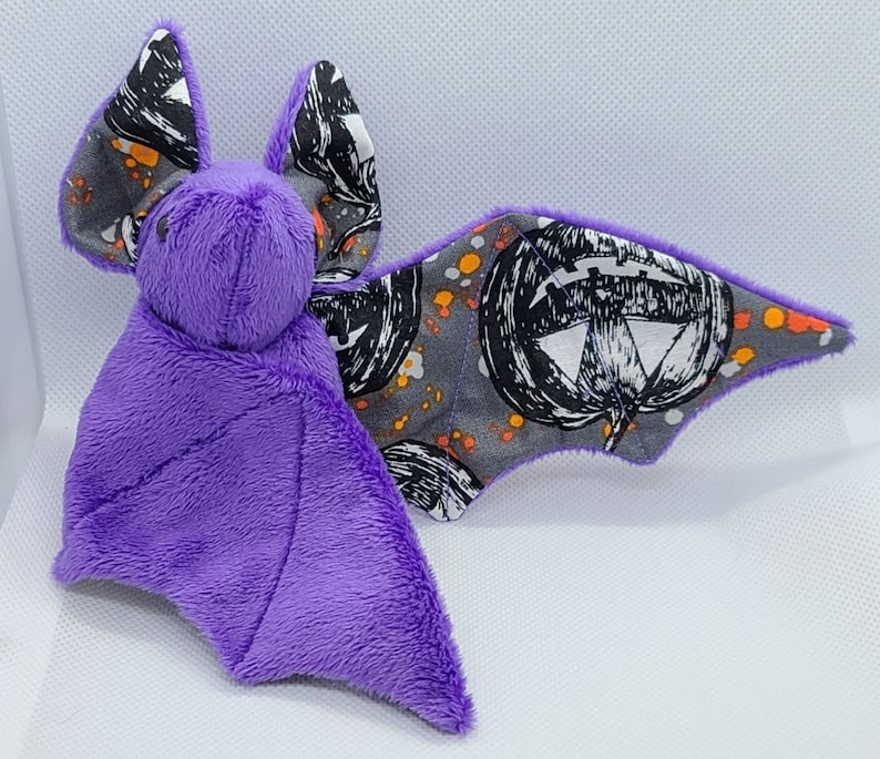Halloween Bat, Pumpkin Bat, Purple, Halloween, Pumpkin, Bat, Adult ...