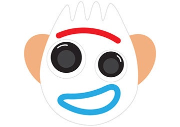Forky PRINTABLE Mask | Version 1 (digital Download) - Etsy