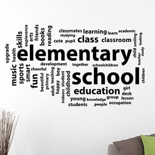 Classroom Wall Decal - Etsy