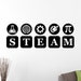 STEAM Wall Decal Vinyl Sticker Science Technology Engineering Arts ...