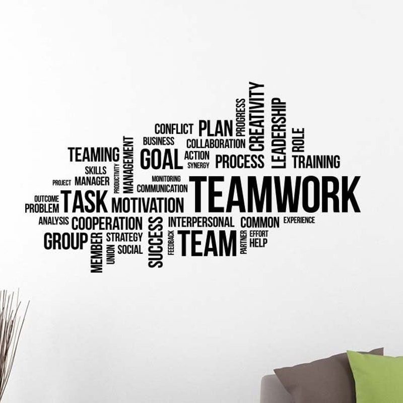 Teamwork Signs - Etsy UK