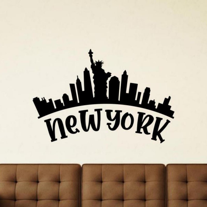 New York Wall Decal - Etsy