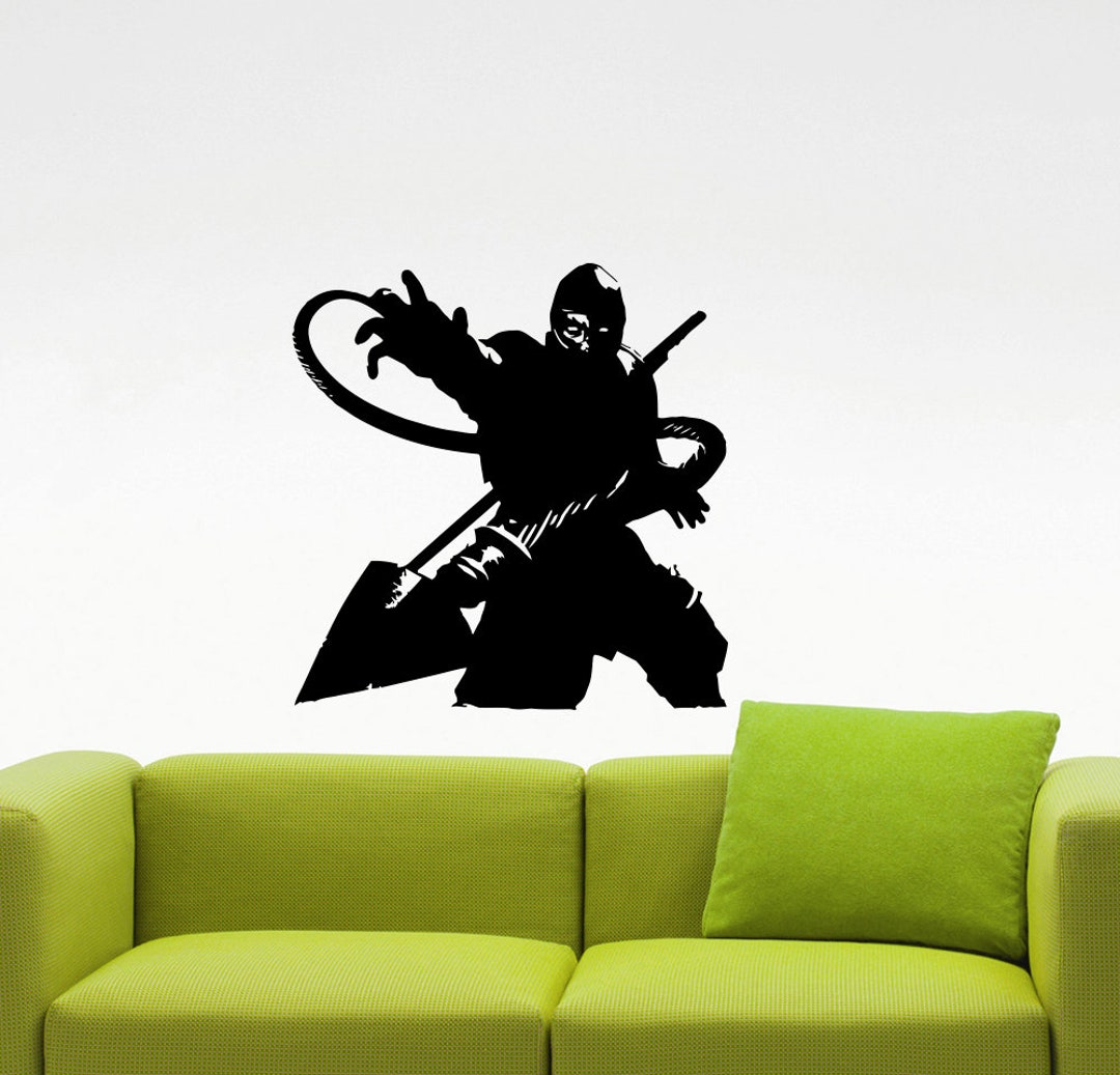 Scorpion Wall Decal Vinyl Sticker MK Modern Home Gamer Design Kids Room ...