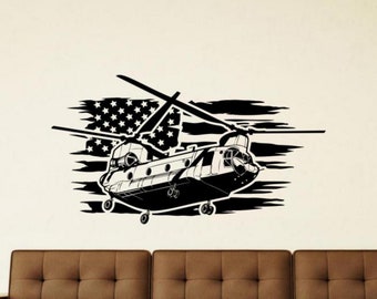 Chinook Helicopter Vinyl Decal/sticker - Etsy