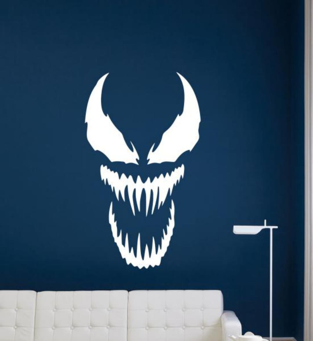 Venom Wall Decal Vinyl Sticker Superhero Wall Decor Kids Room Wall Art ...