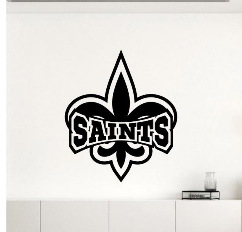Saints Wall Decal Vinyl Sticker Football Baseball Basketball Soccer ...