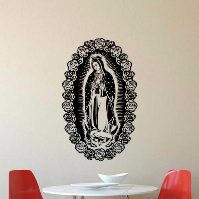 Virgin Mary Icon - Etsy