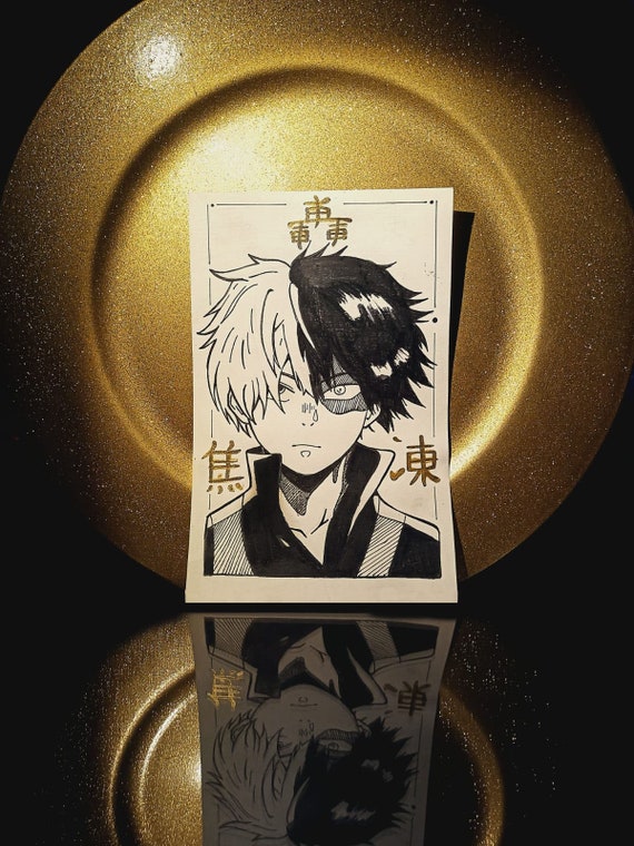 Shōto Todoroki Print | Etsy