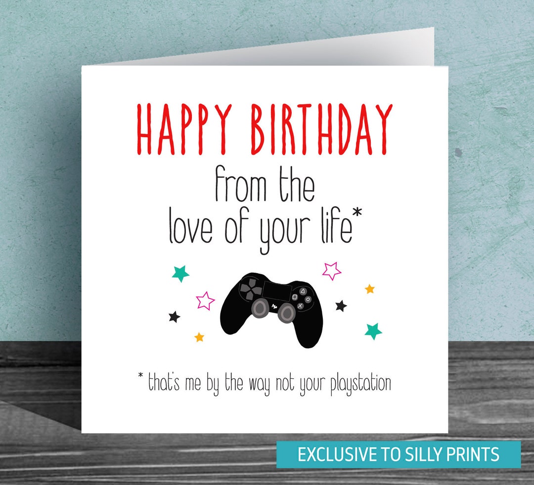 FUNNY CARD Happy Birthday From the Love of Your Life That's Me by the ...