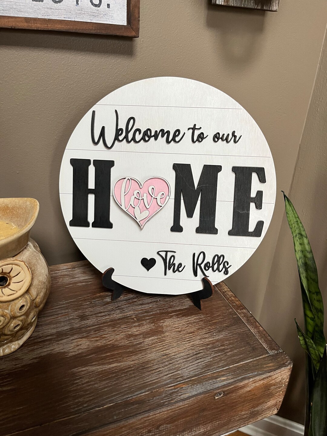 Interchangeable Door Hanger, Interchangeable Shelf Sign, Wall Decor ...