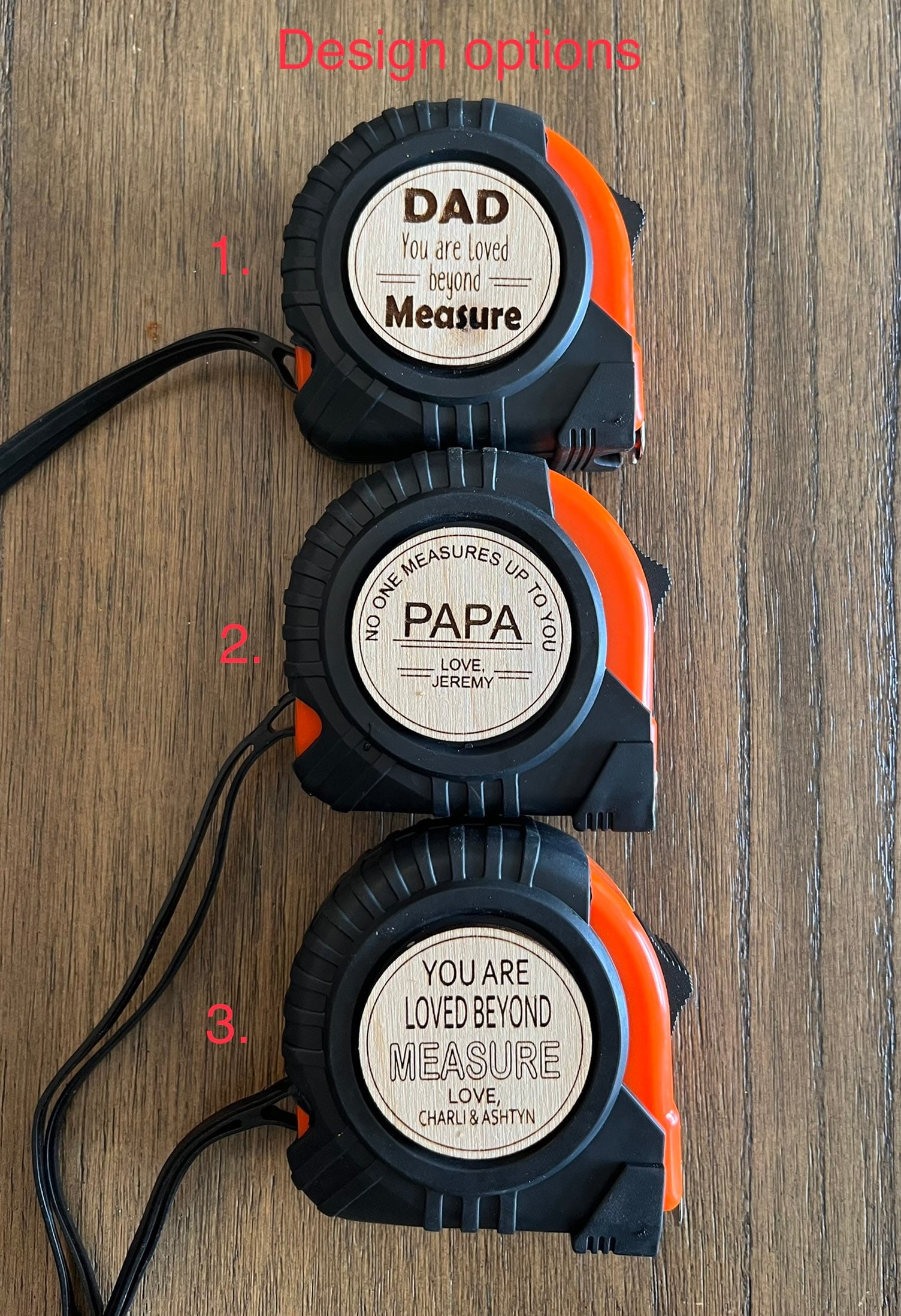 Personalized Tape Measures Birthday Dad Fathers Day Gift - Etsy