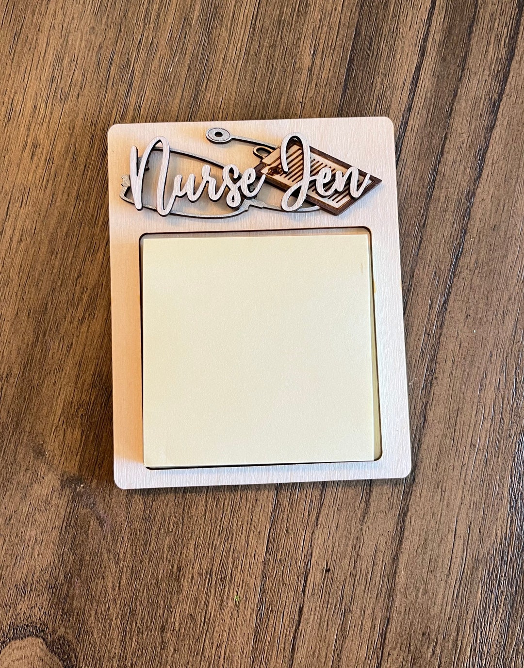 Nurse Sticky Note Holder Personalized Nurse Doctor Gift Nurse ...