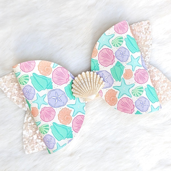 Sea Shell Bow - Etsy