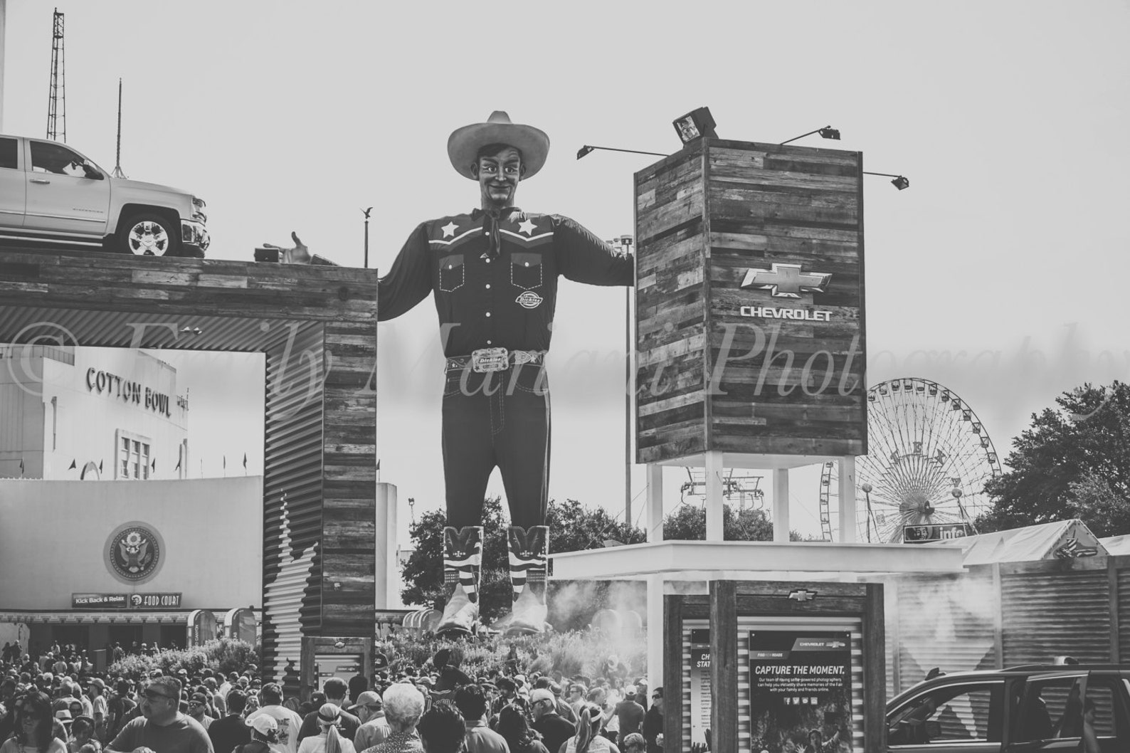 Big Tex, Chevrolet, Trucks, Texas Art, State Fair of Texas, Cotton Bowl ...