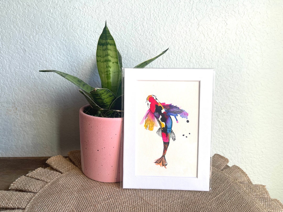 Handmade Ink Fish - Etsy