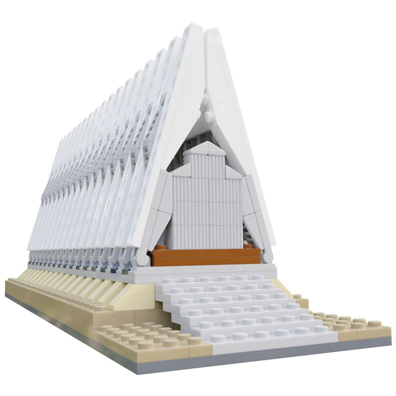 US Air Force Academy Cadet Chapel Mini Replica Model Building Set - Etsy