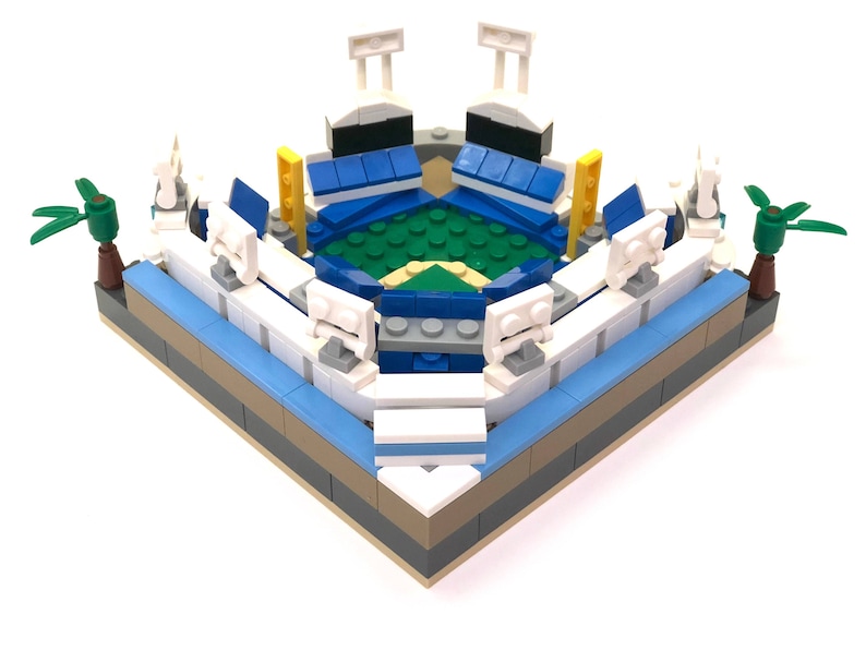 Mini LA Dodger Stadium Custom Set / 100% LEGO / Dodgers Gifts | Etsy