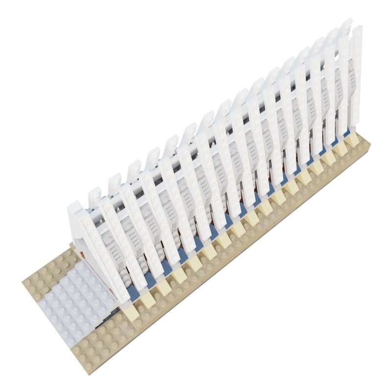 US Air Force Academy Cadet Chapel Mini Replica Model Building Set - Etsy