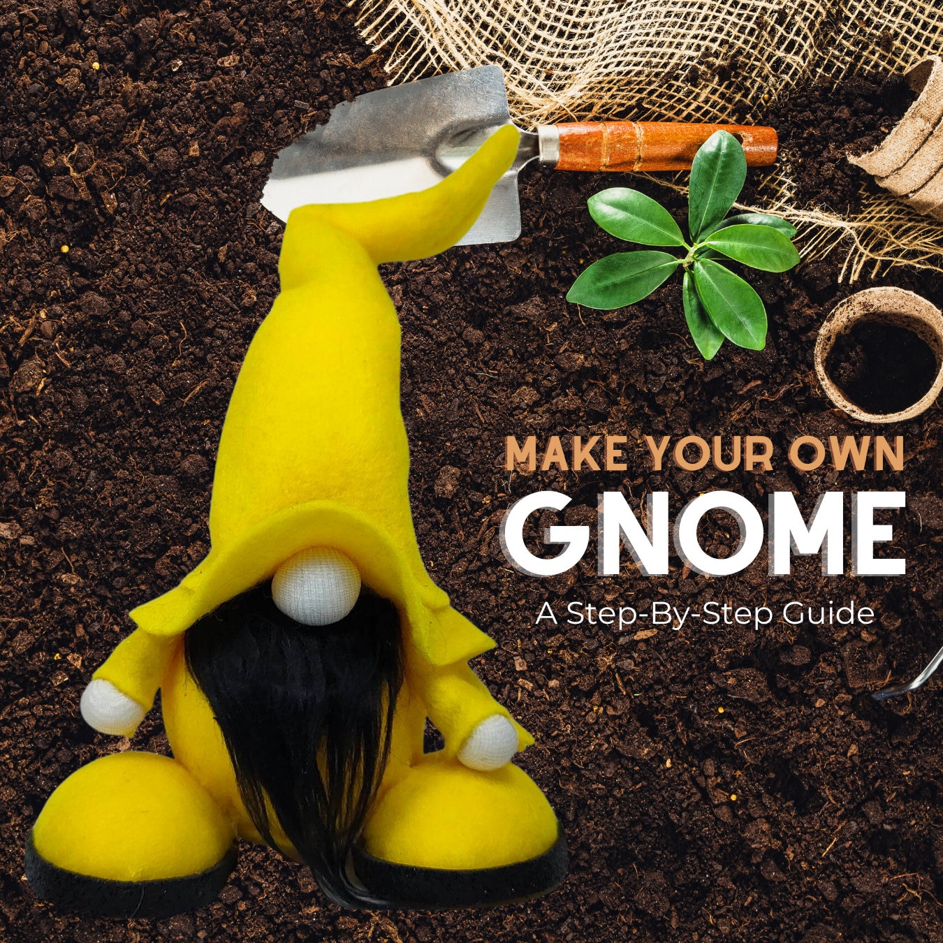 DIY Basic Gnome Video Tutorial Handmade Gnome, DIY Gnome, Arts and ...