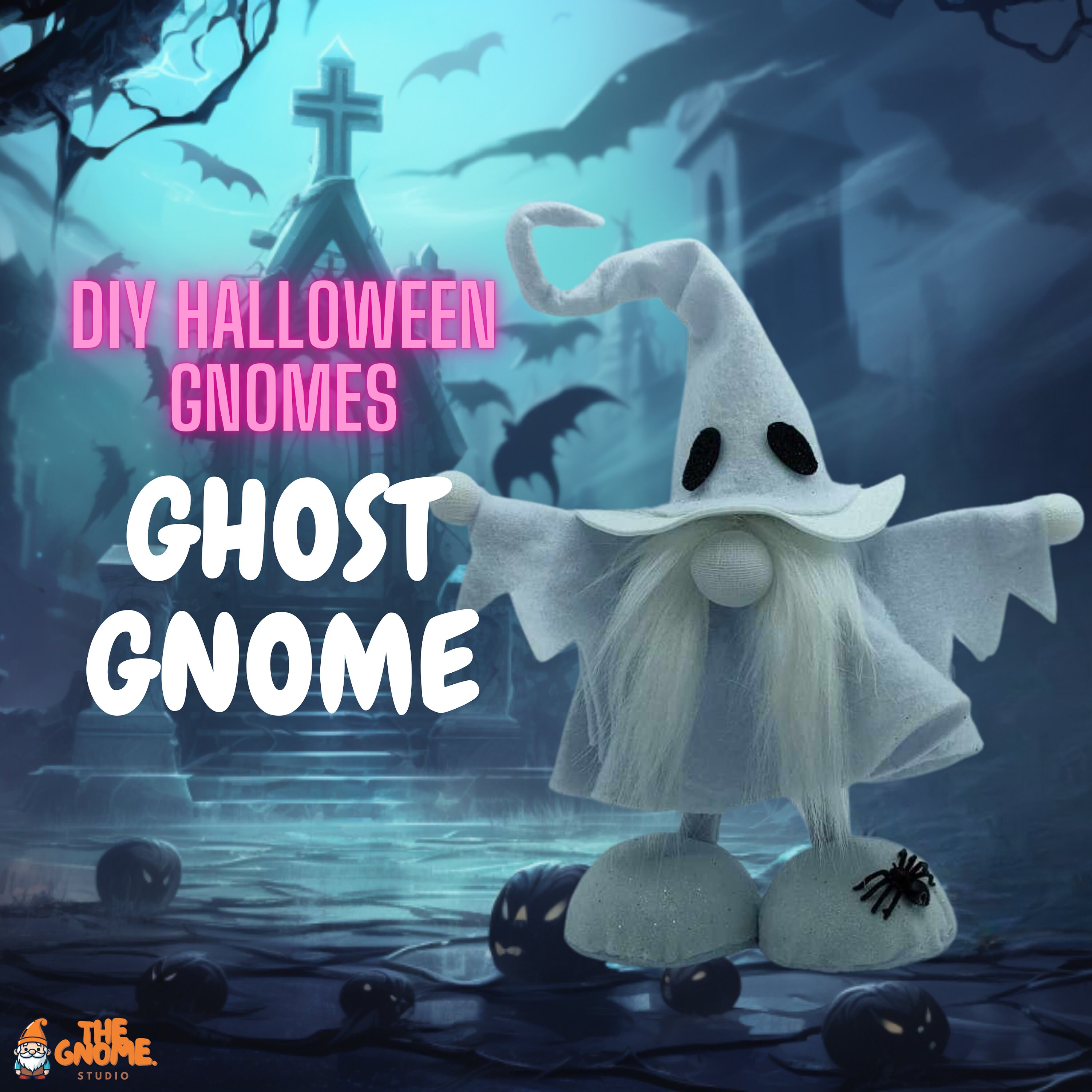 DIY Halloween Gnomes DIY Monster Gnomes, Halloween Bundle, Gnome Making ...