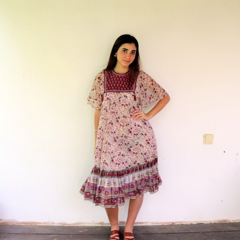 Indian Summer Dress - Etsy