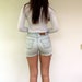 Levi's 501 Cutoffs, Vintage USA Levi's Denim Shorts Light Faded Wash ...