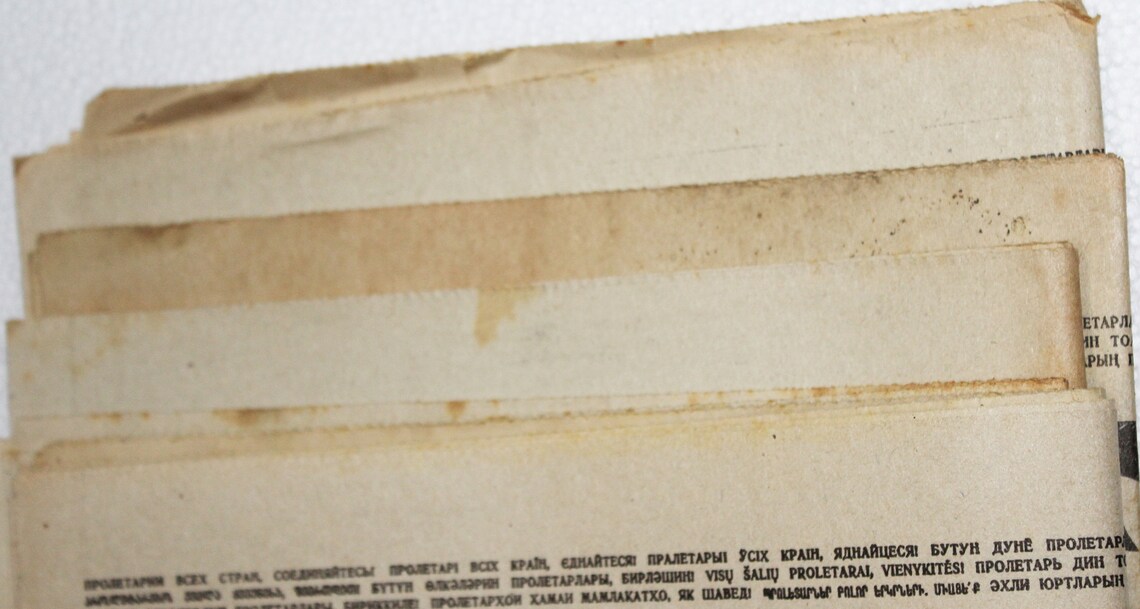 Vintagenewspapercoffee Table Decorset of 5newspaper - Etsy