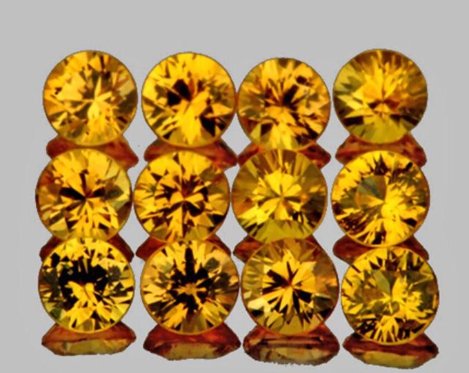2.30 Mm 13 Pieces Round Brilliant Machine Cut Extreme Brilliancy ...