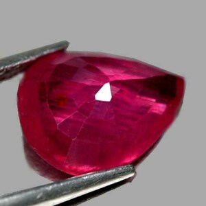 Red Ruby Pear 8x6 Mm, Natural Loose Gemstones for Jewelry - Etsy