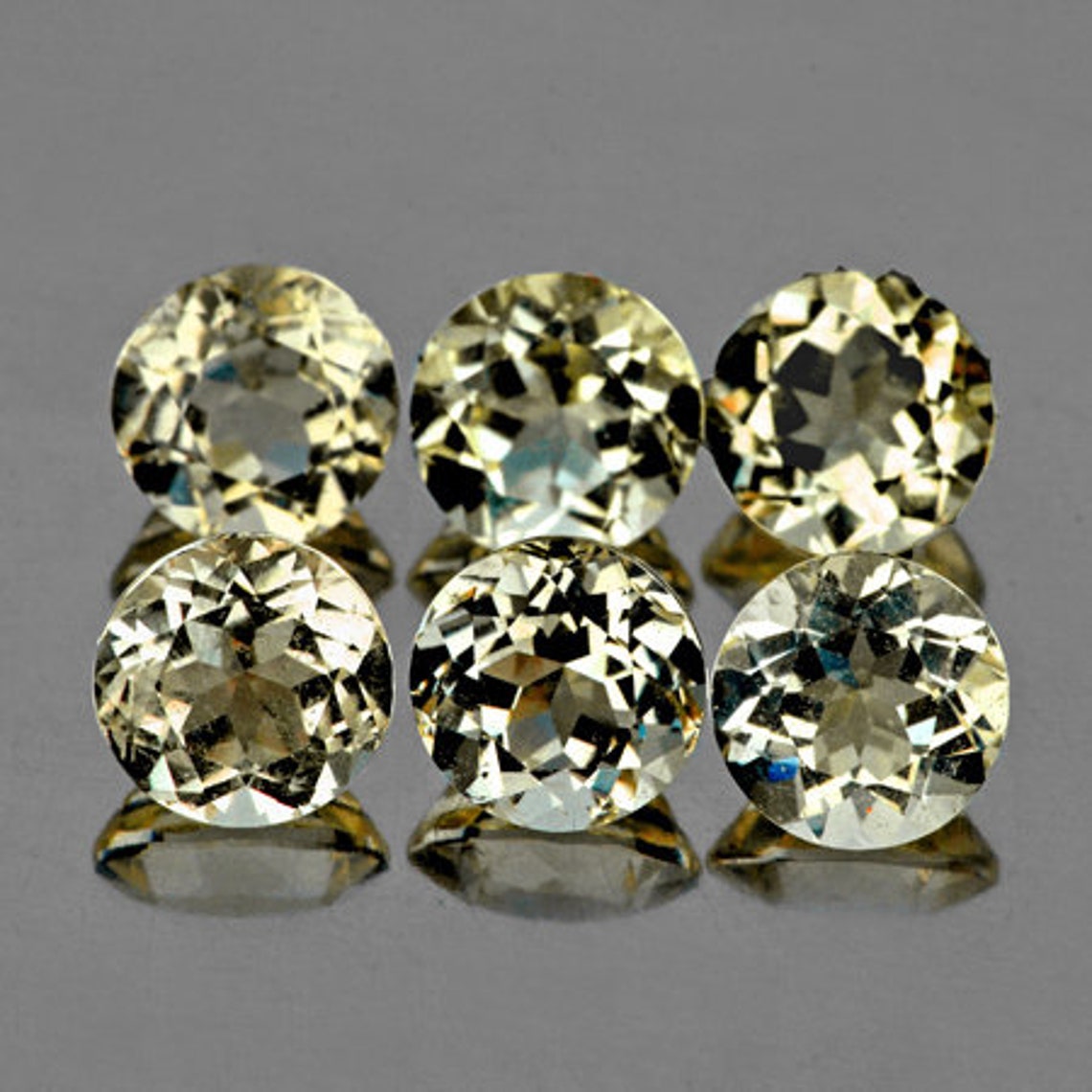 Yellow Andesine Labradorite Round 4.50 mm 6 pieces | Etsy