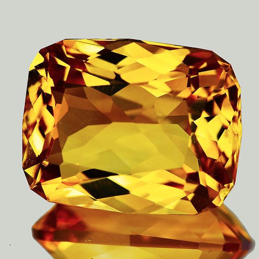14x11 Mm { 8.98 Carat} Cushion Brilliant Cut Extreme Brilliancy Intense ...