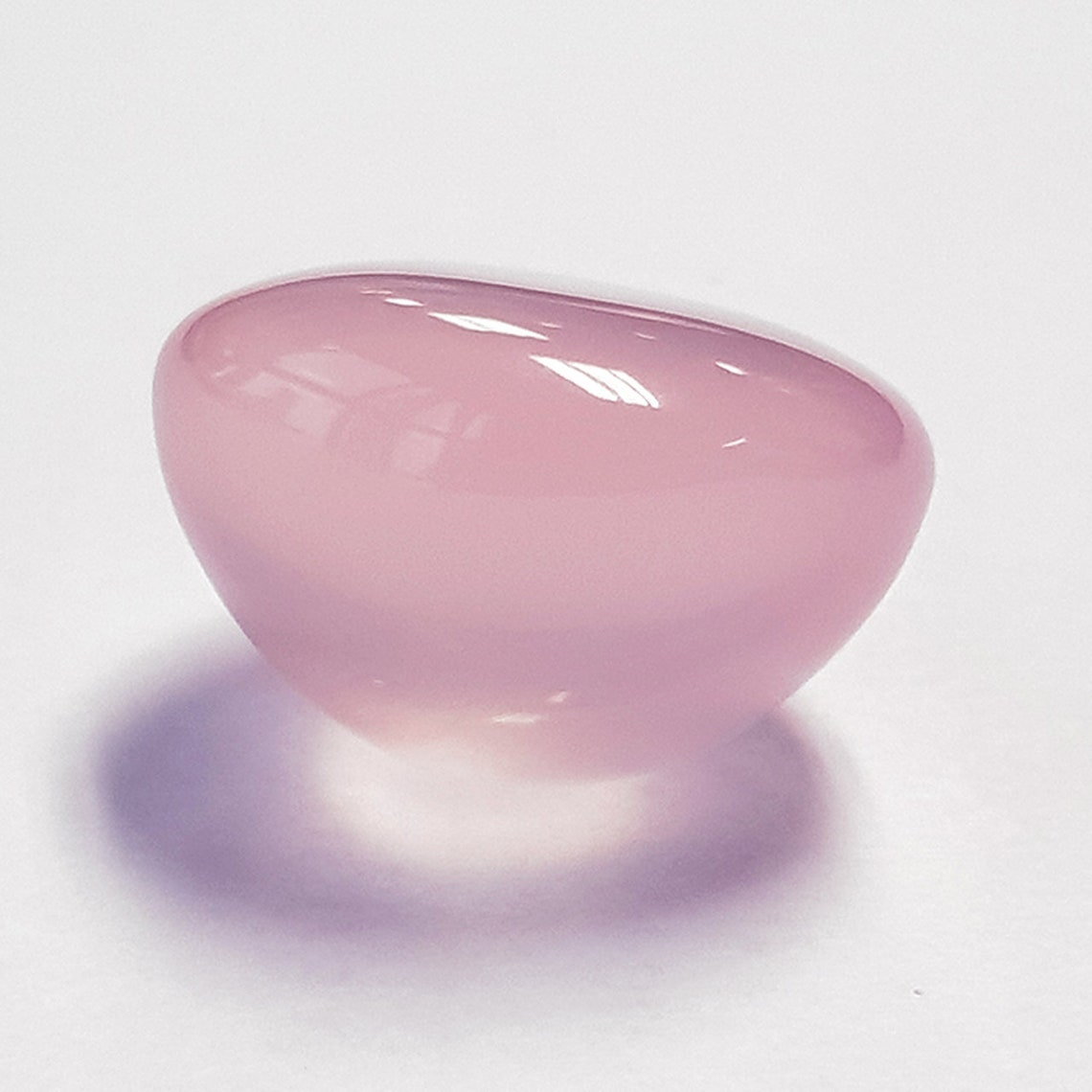 Pastel Pink Rose Quartz 38.40 carat Oval Cabochon 22x19 mm | Etsy