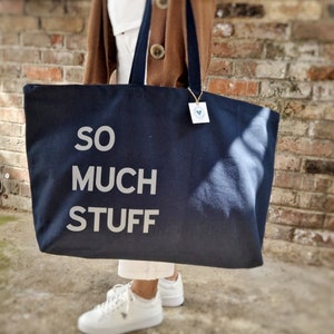 Oversized Tote Bag. Custom Text Tote. Oversized Bag. Different Colours ...