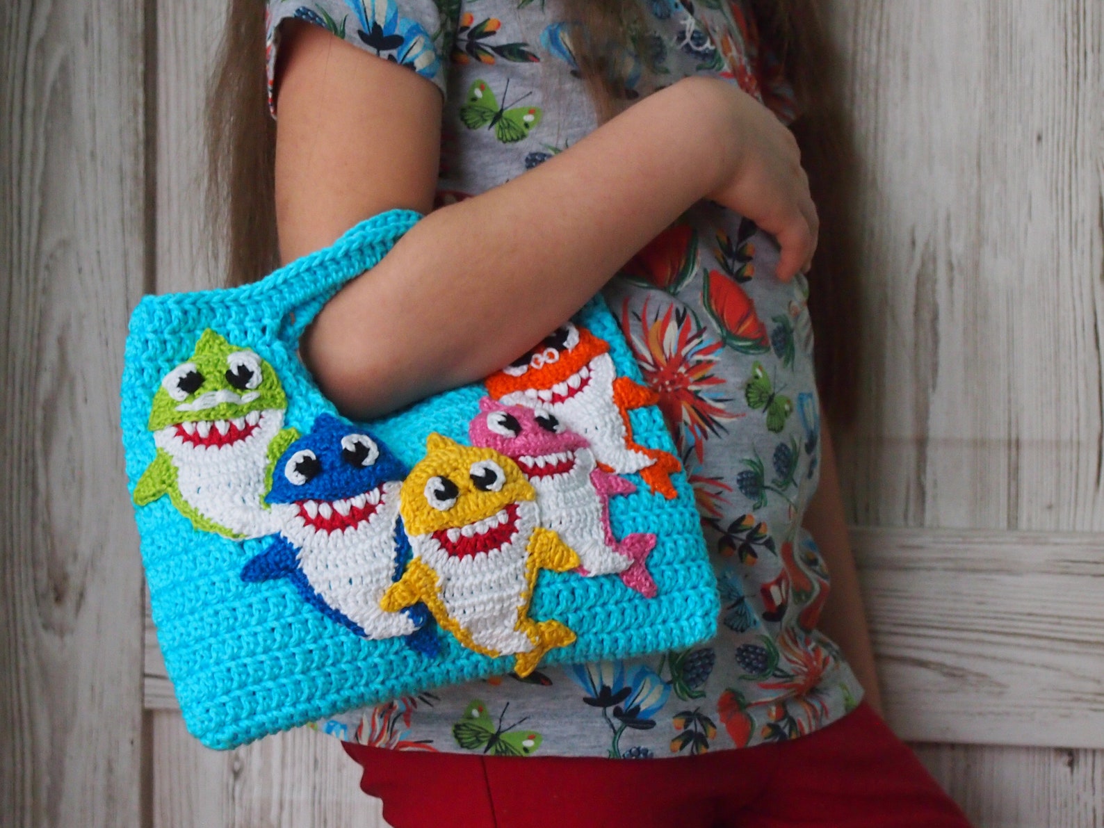 Sharks Handbag Crochet Patterns Crochet Pattern Shark Purse - Etsy